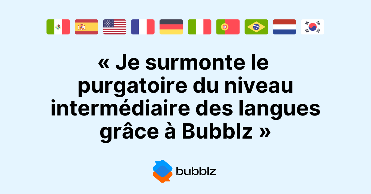 Pratique de la langue AI - Bubblz